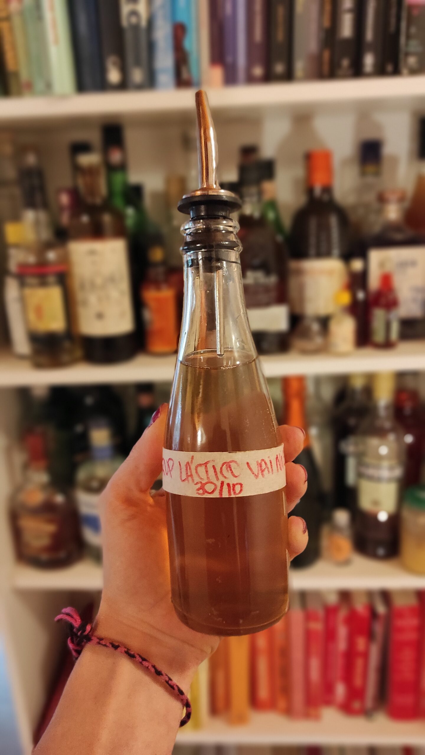 Cócteles sedosos: syrup láctico de vainilla - Chicas Barra